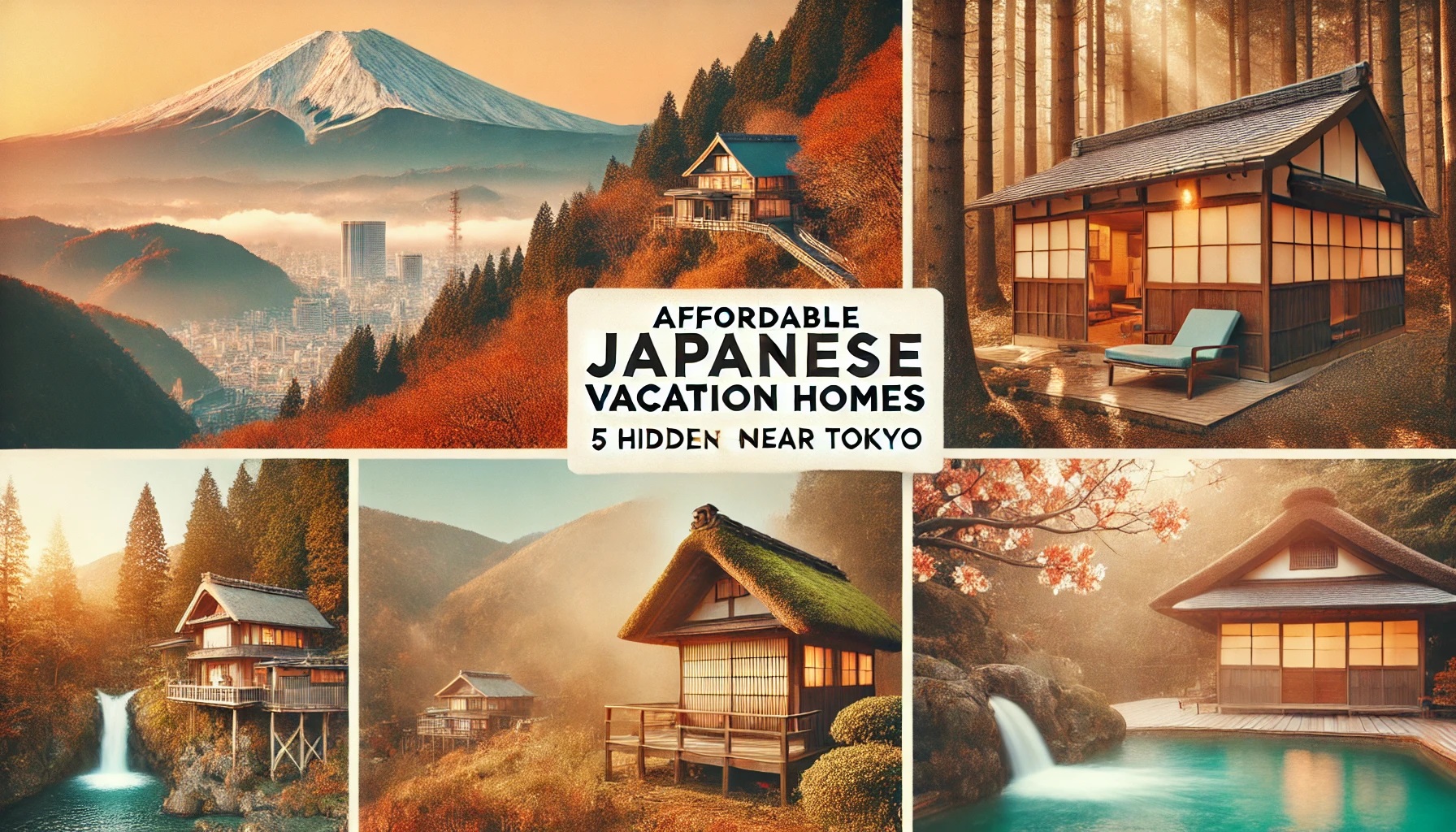 Affordable Japanese Vacation Homes: 5 Hidden Gems Near Tokyo (格安別荘地)